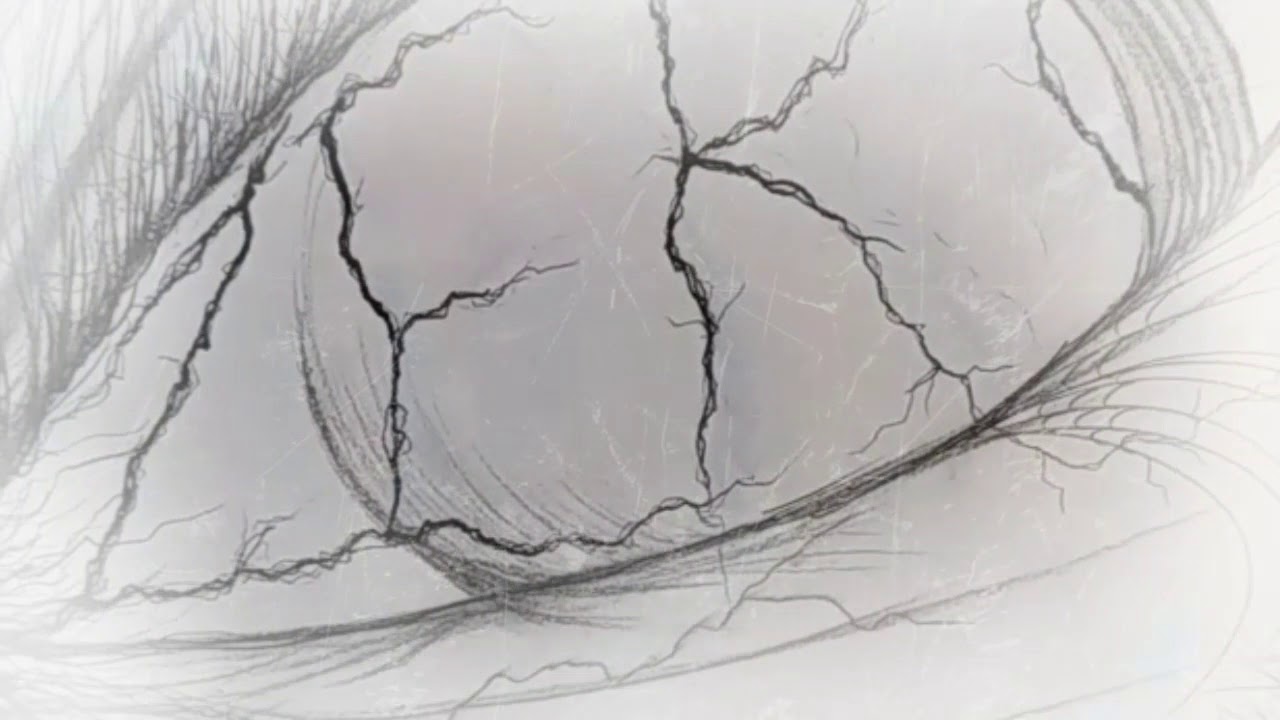 Art charcoal Drawing,The all seeing eyes of "ZERO" True story of Abuse ...