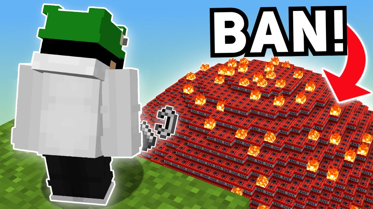 Can I get Banned on this Minecraft Server? - YouTube