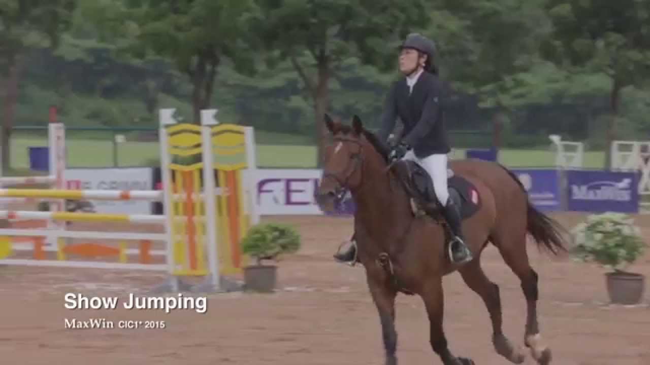 MaxWin CIC1* การแข่งขัน Eventing แห่งปี - YouTube