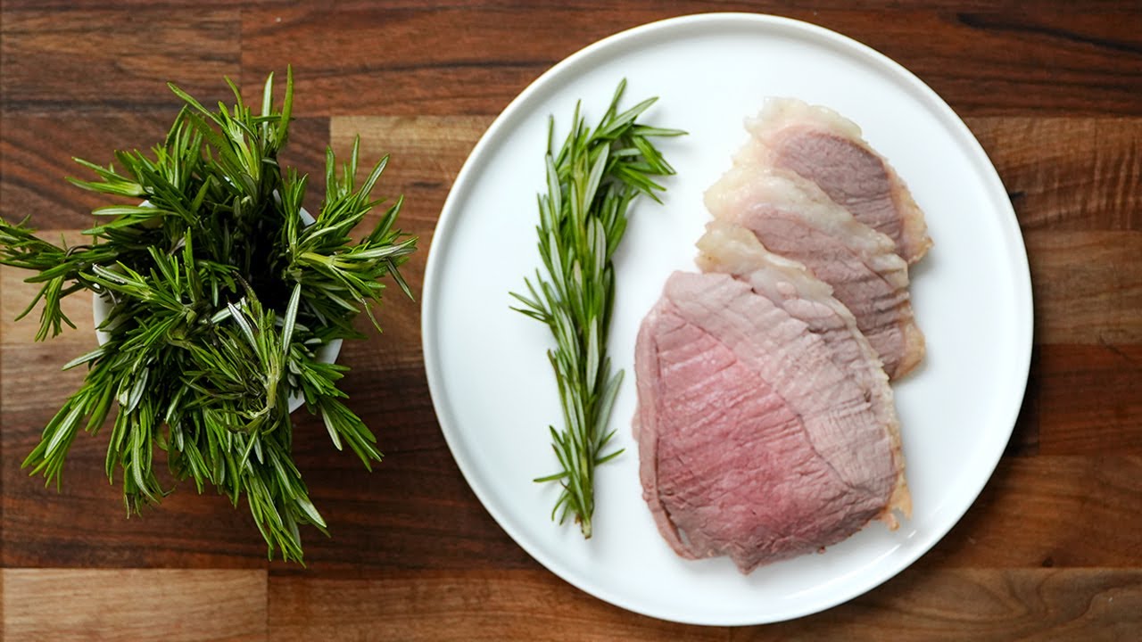 Salt Crusted Leg of Lamb - YouTube