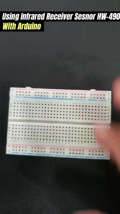 How to use infrared receiver sensor HW-490/KY-022 with Arduino - YouTube