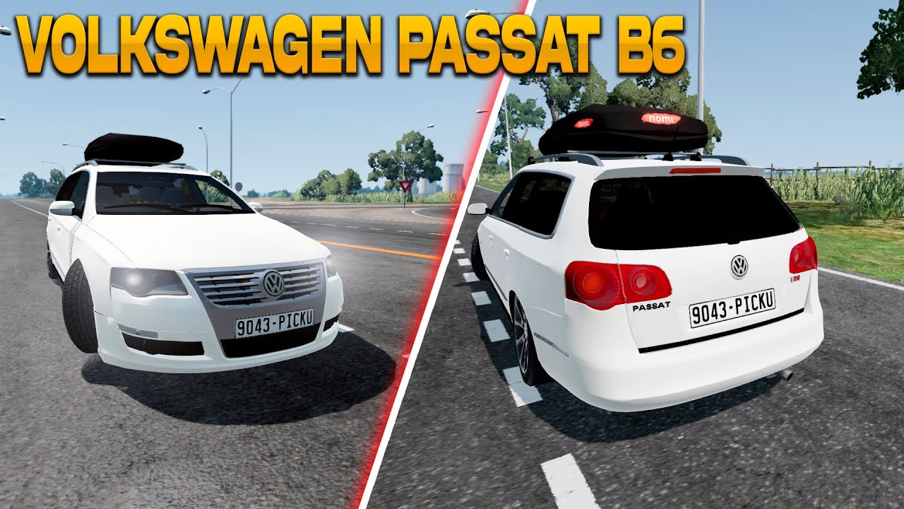 Volkswagen Passat B6 - BeamNG.drive - YouTube