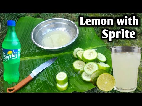 Lemon with Pepsi || Pepsi with lemon juice || How to make Lemon juice ...