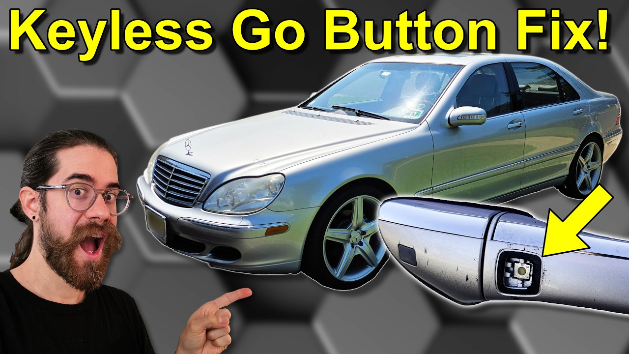 Small Repairs Make a Big Difference! Mercedes S-Class Keyless Go Button ...