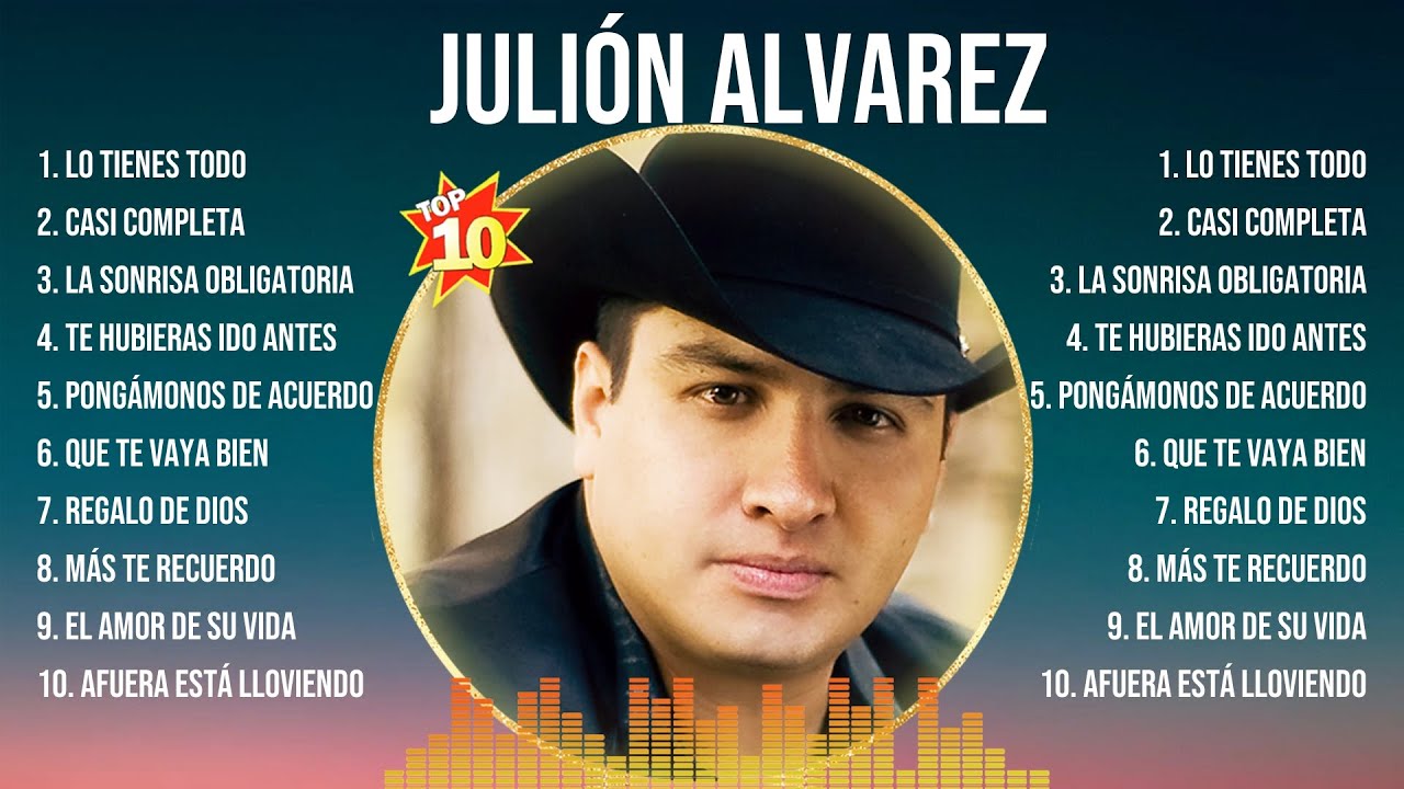 Julión Alvarez Greatest Hits 2024- Pop Music Mix - Top 10 Hits Of All ...