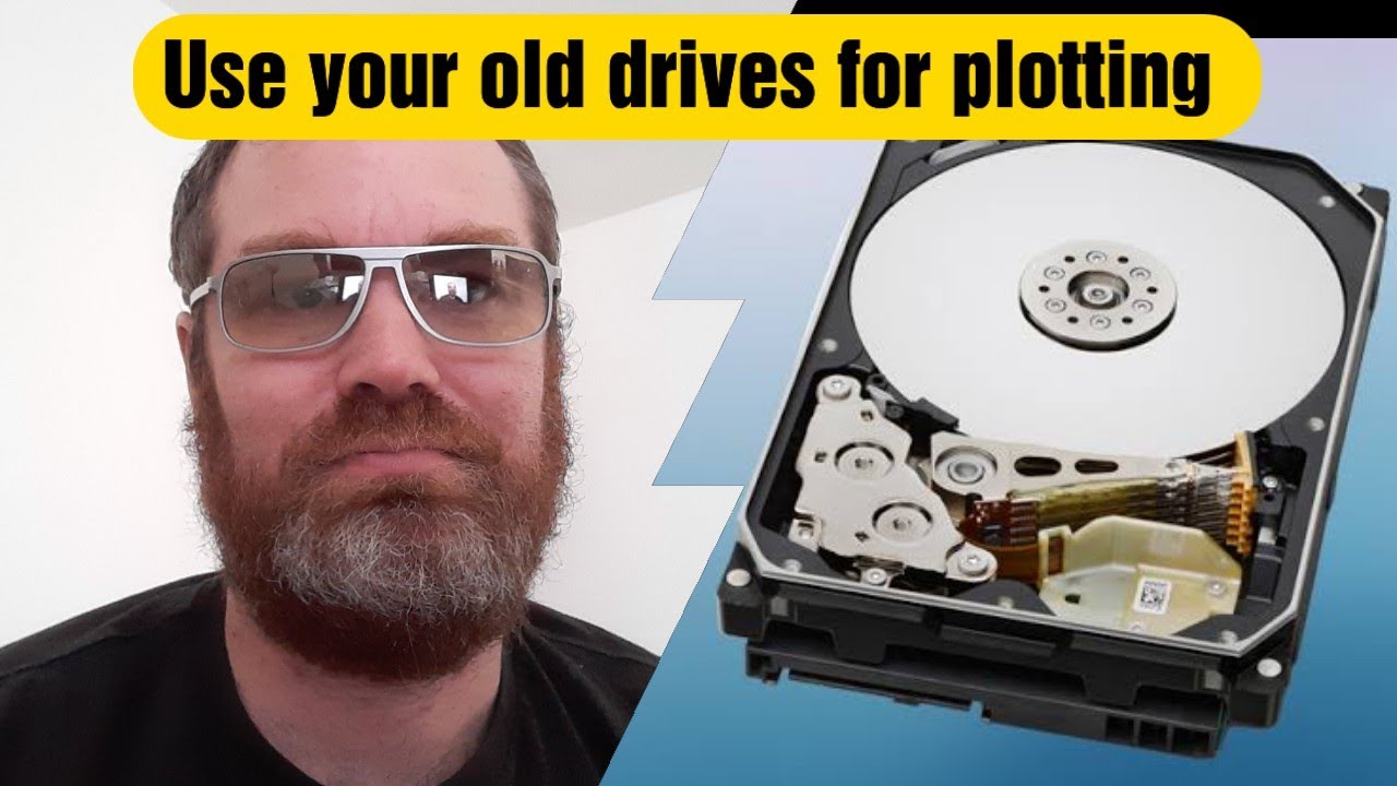 Use your old Harddrives for Plotting Chia. You Can Plot 40 plots a day ...