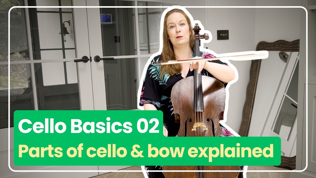 Cello Basics 02: Understanding the Parts of the Cello & Bow | Ailbhe ...
