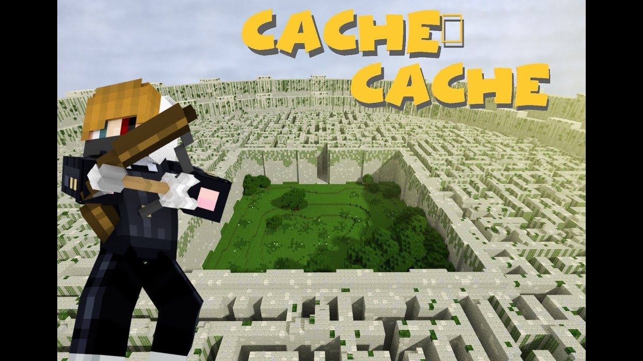 CACHE CACHE MINECRAFT | ÉPISODE 57 | MAP LABYRINTHE 2 (Ps4) - YouTube