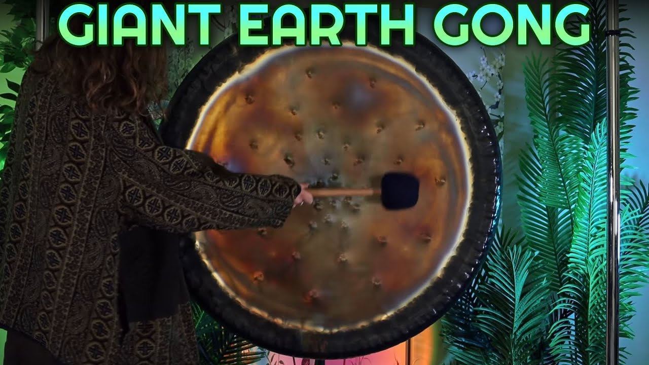 42" Tone of Life Earth Gong Bath | Release Your Stress with Lush ...