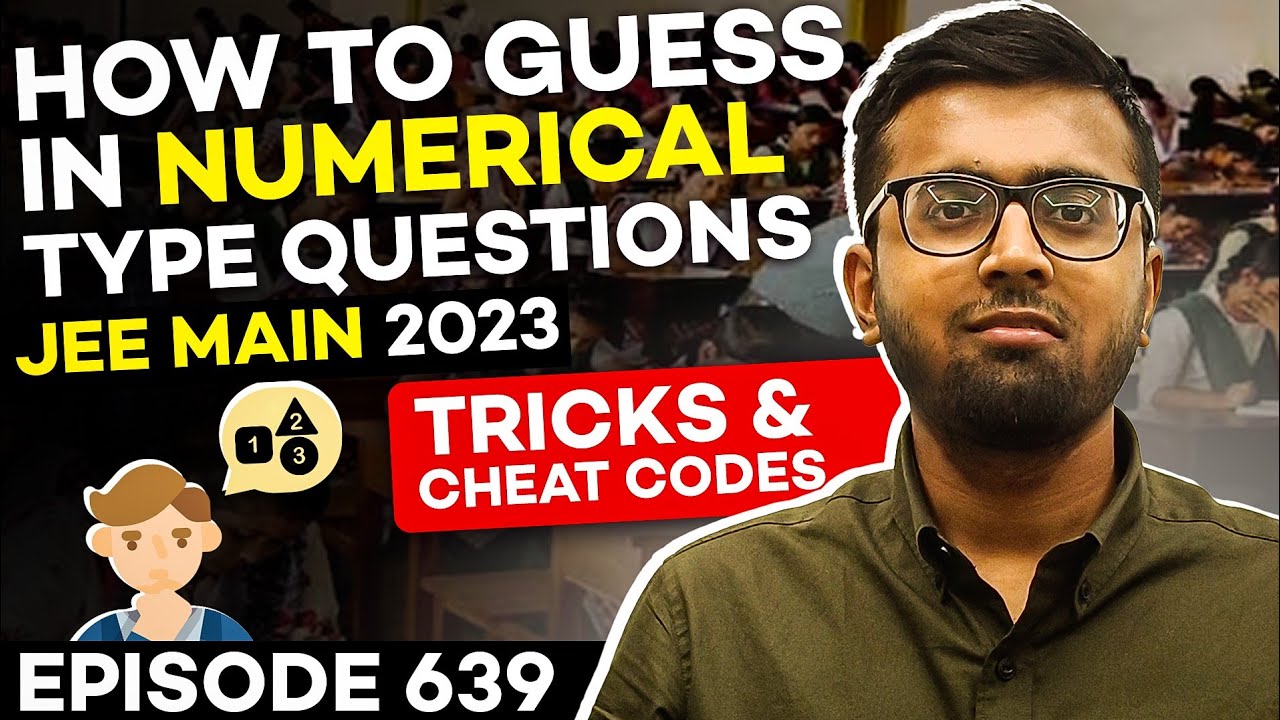 How To Guess In Numerical Type Questions🔥| Tricks & Cheat Codes #639 ...