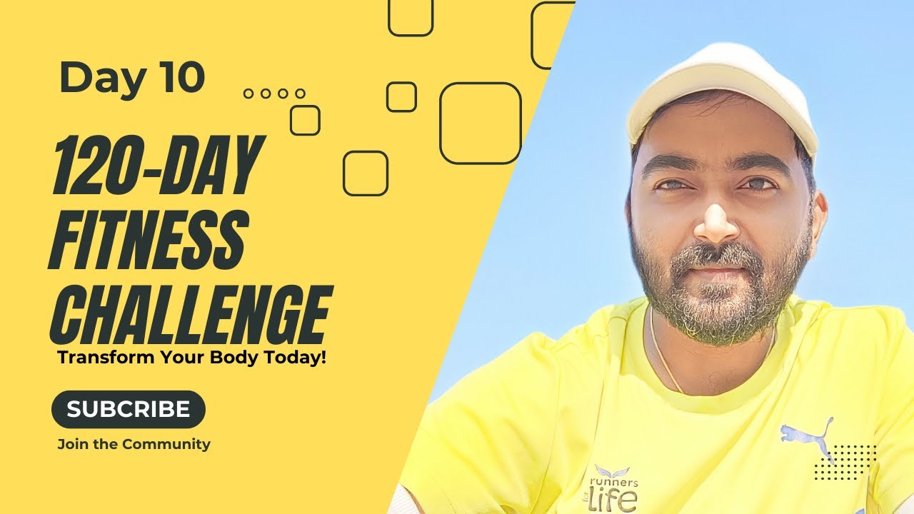I almost failed on the day 10 of the 120 days of fitness challenge # ...