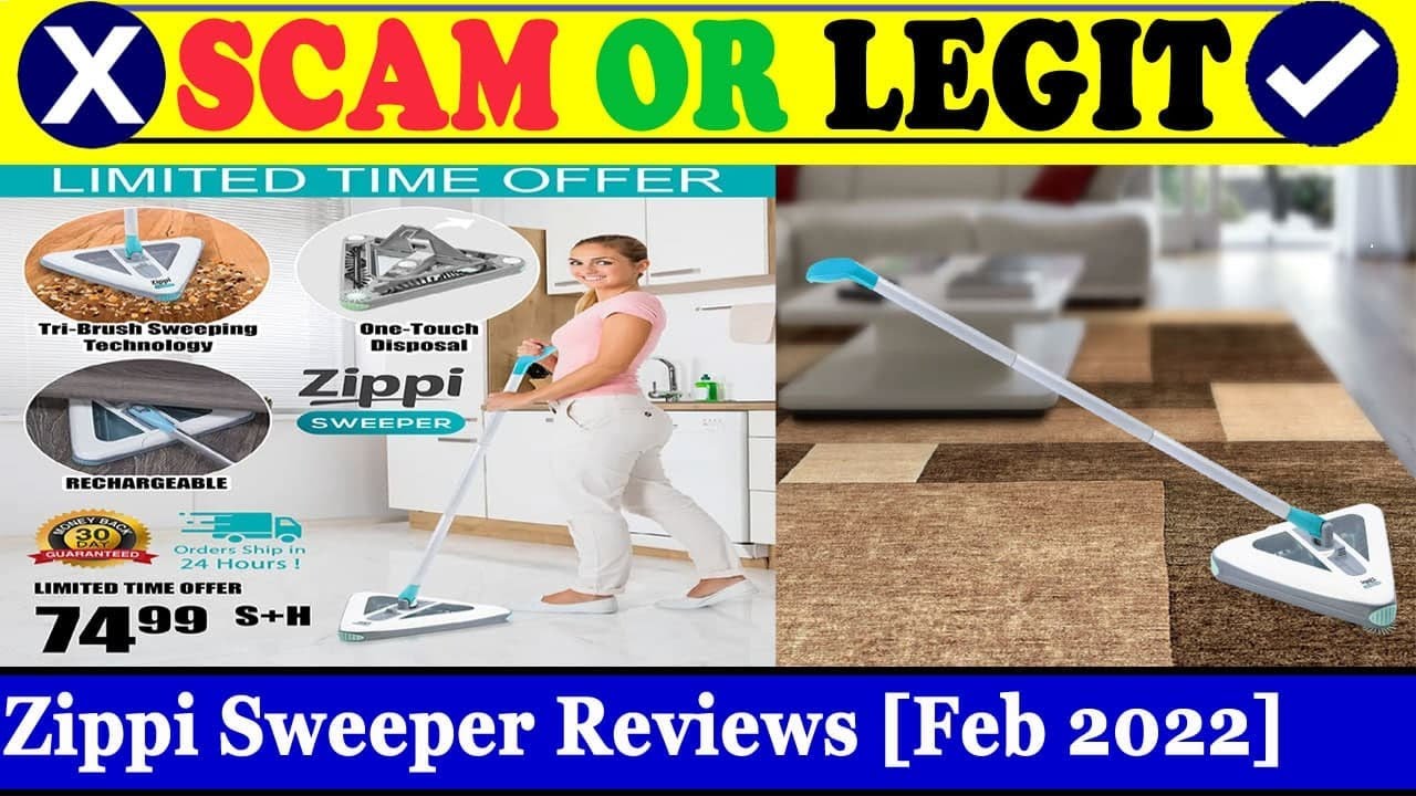 Zippi Sweeper Reviews (Feb 2022) - Is This A Legit Product? Do Check It ...