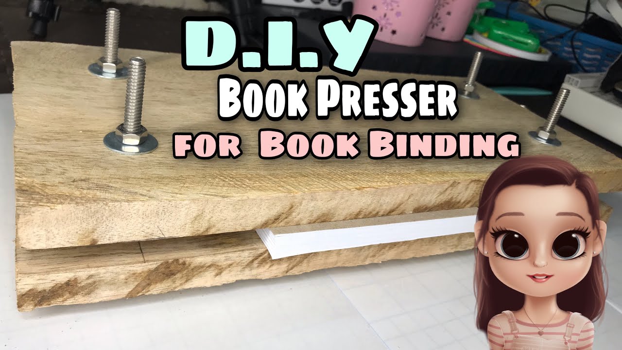 DIY Book Presser for Book Binding (ni Madss) - YouTube