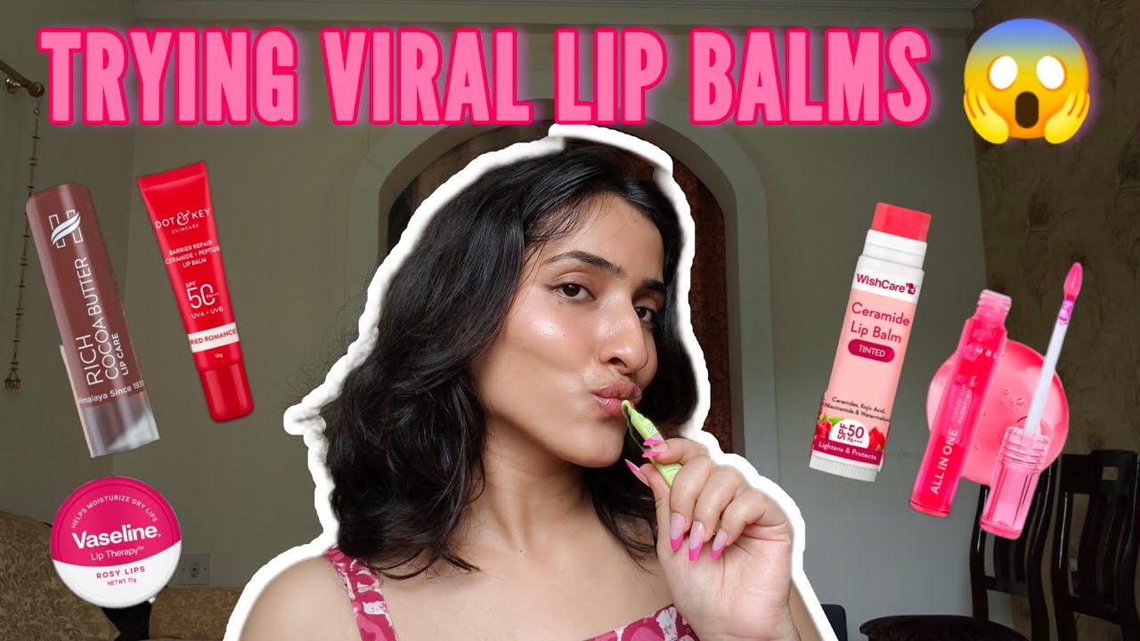 Trying VIRAL Lip Balms 💄💅🏻| Watch before you buy |Worth the 💲💲? # ...