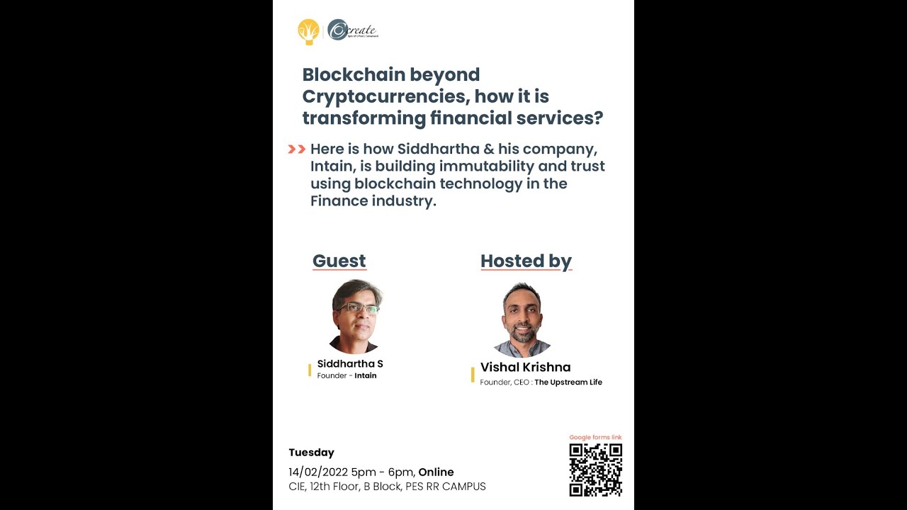 Live Session - Intain: Blockchain beyond Cryptocurrencies, how it is ...
