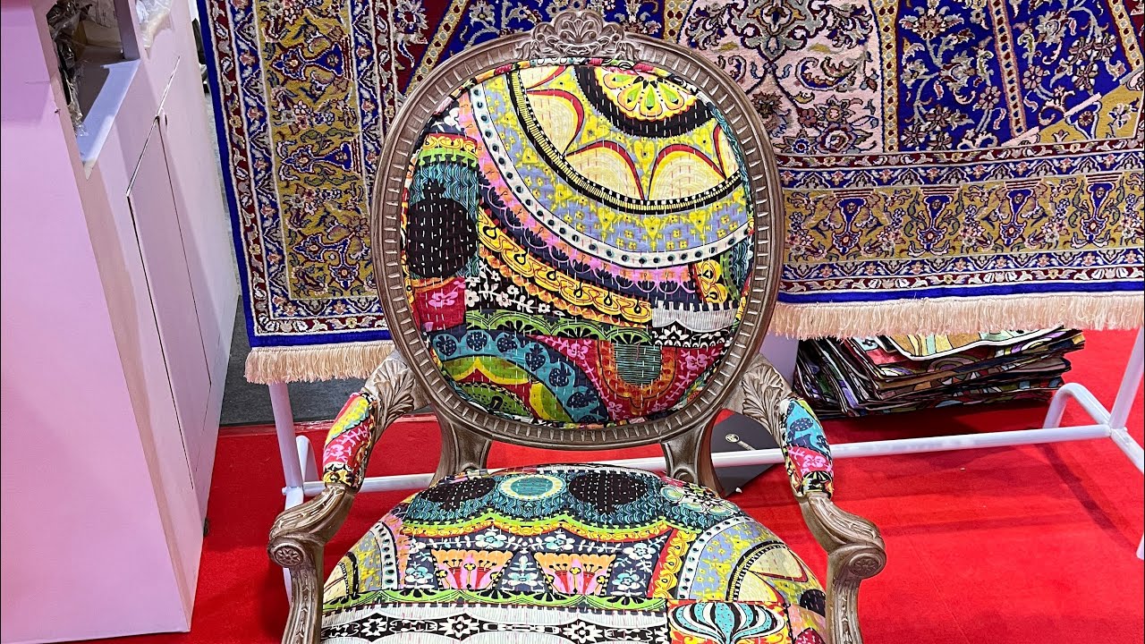 Cosen Cnc 5 axis cnc machine center making chair back #chair - YouTube