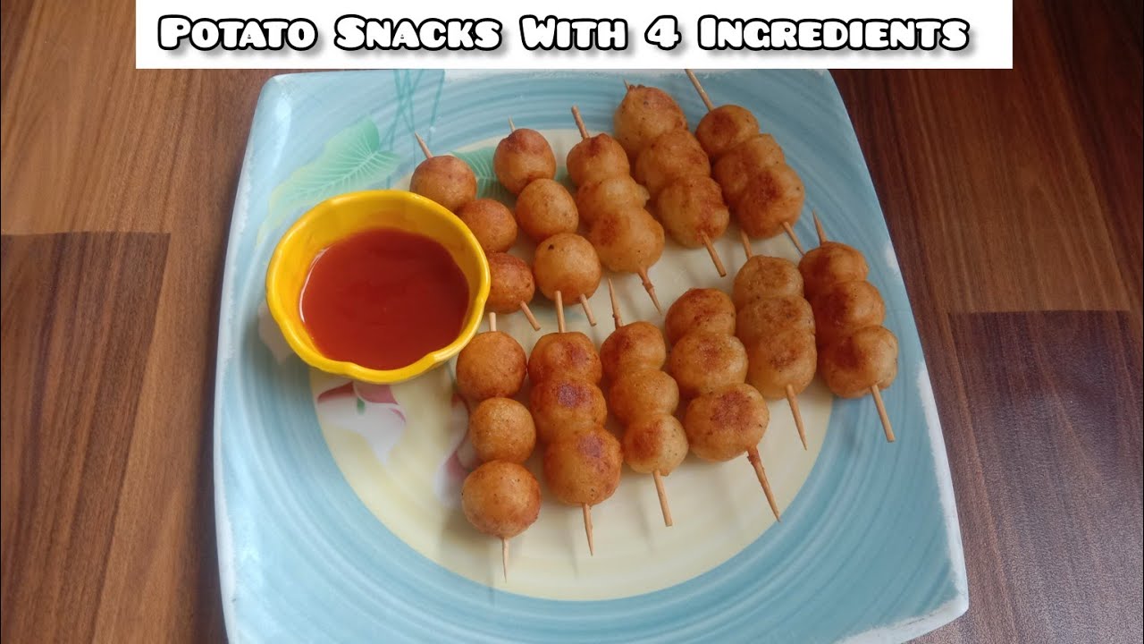 Potato Snacks With 4Ingredients Recipe By FAmous FoOd||unique Potato ...