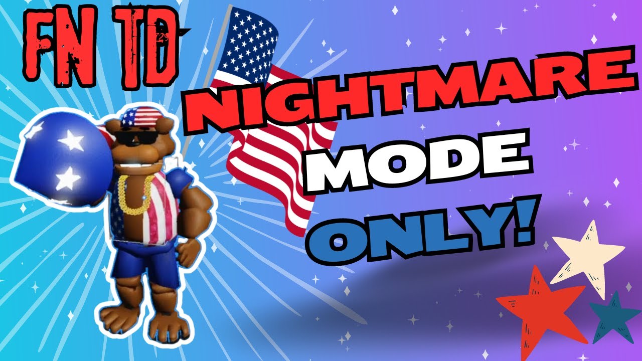 NIGHTMARE MODE PATRIOT FREDDY!! FNTD - YouTube