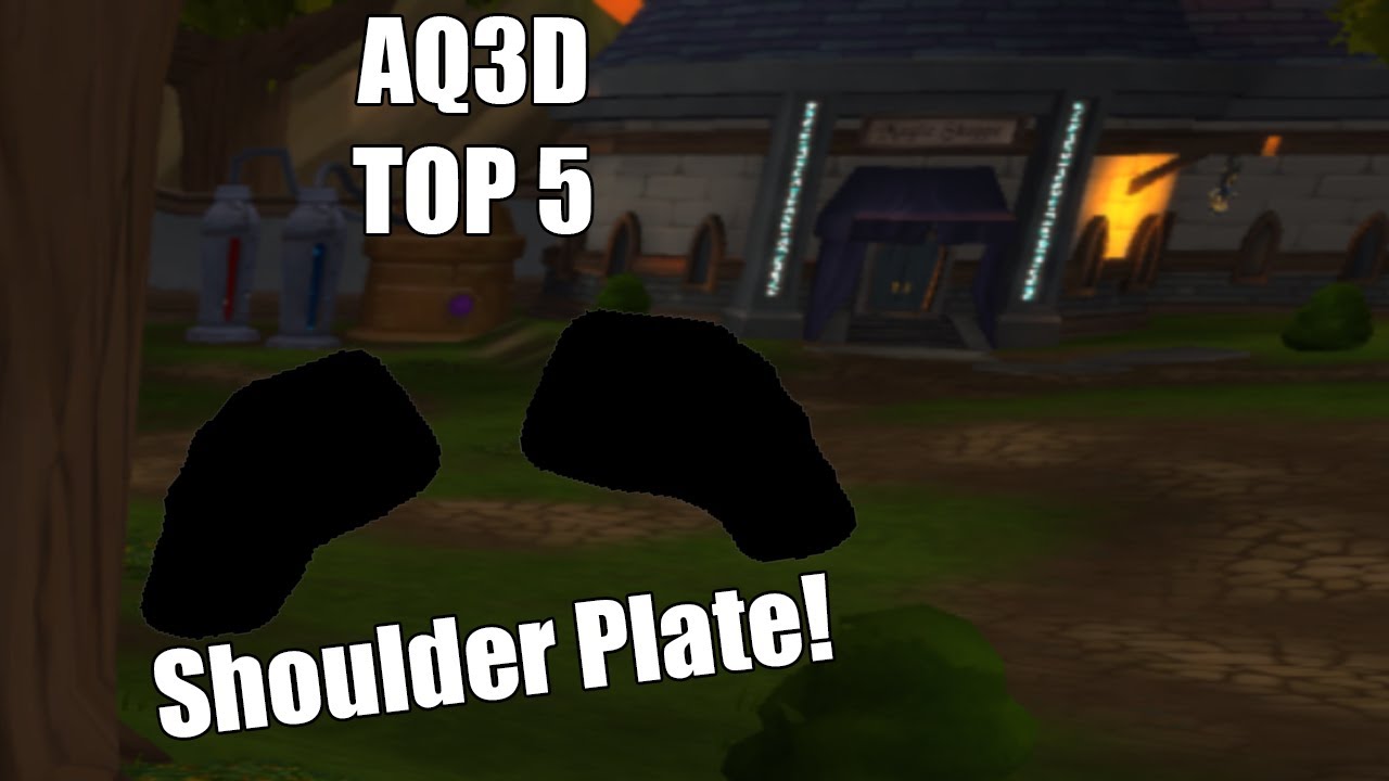 AQ3D- My Top 5 Shoulderplate! - YouTube