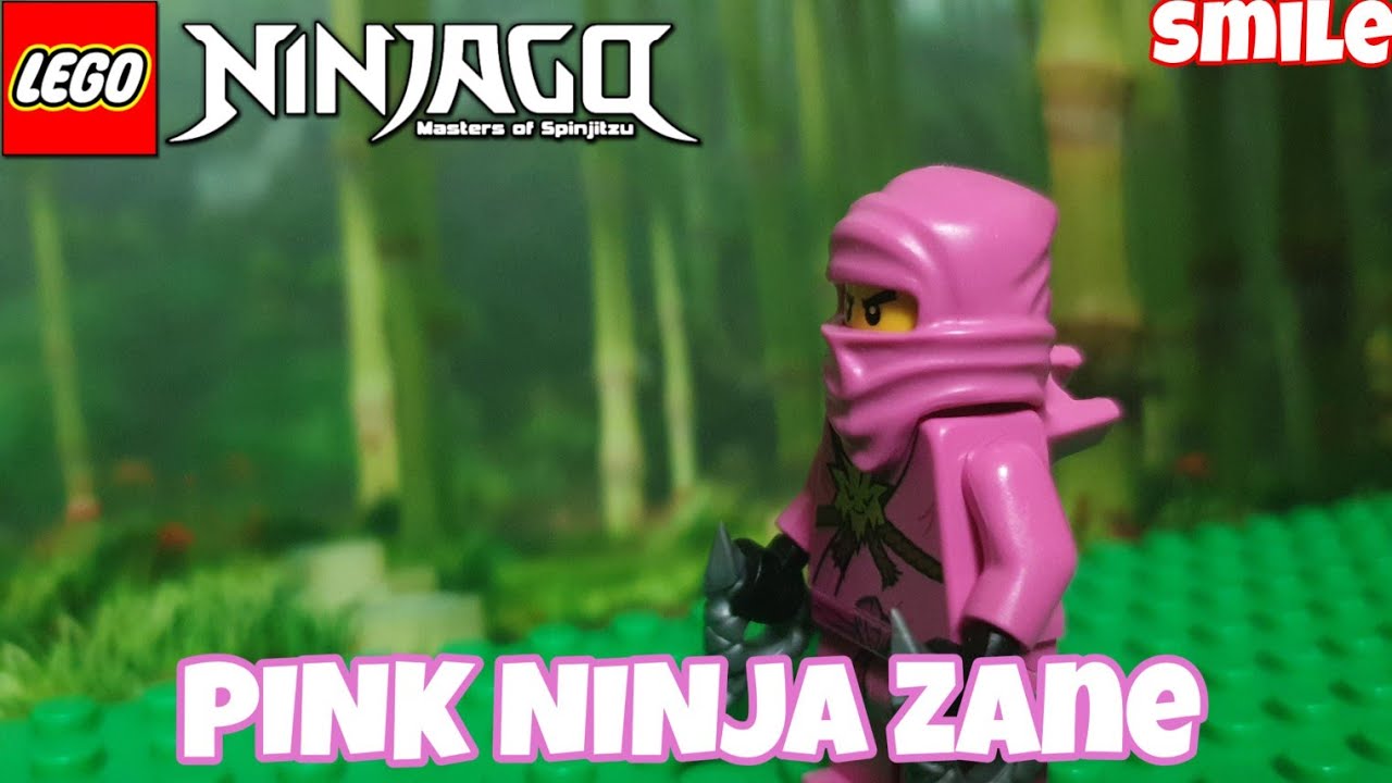 Lego ninjago season 12 Pink ninja zane action stop motion - YouTube