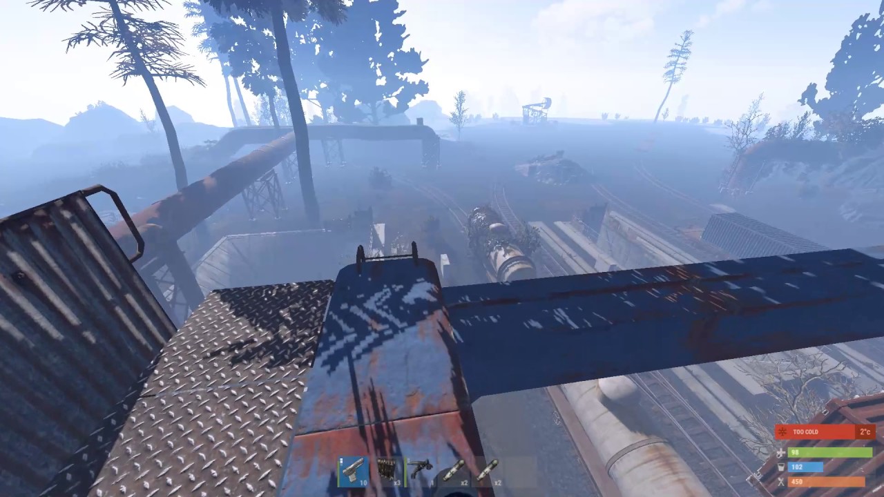 Rust insane loot from train yard! - YouTube