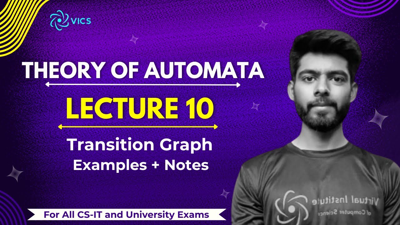 10- Transition Graph TG Examples & Notes | Theory of Automata - YouTube