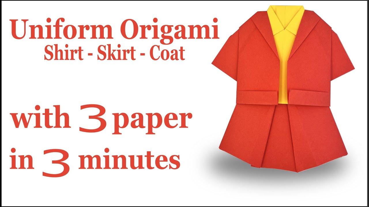 "How to Make a Unique Paper Dress Uniform for Girls: A Creative DIY ...