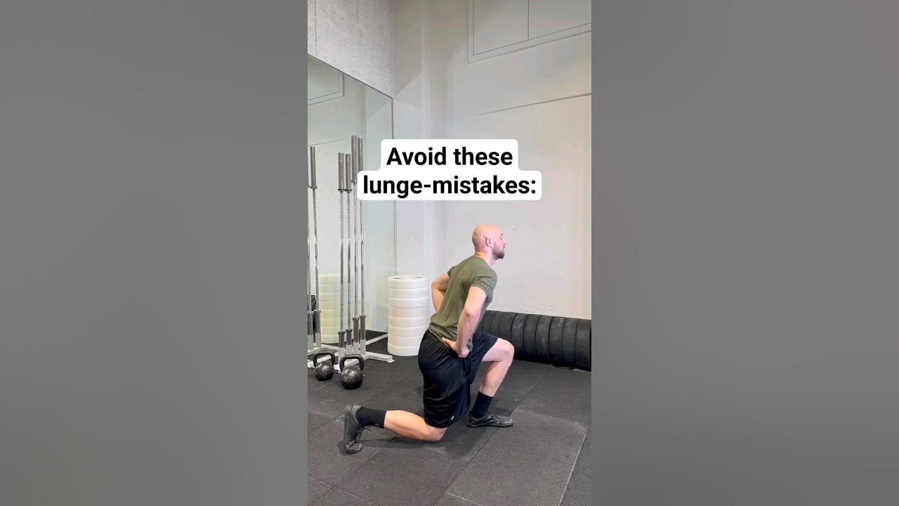 4 common lunge mistakes you should avoid ️ #lunges #rehab #stability #fitness - YouTube