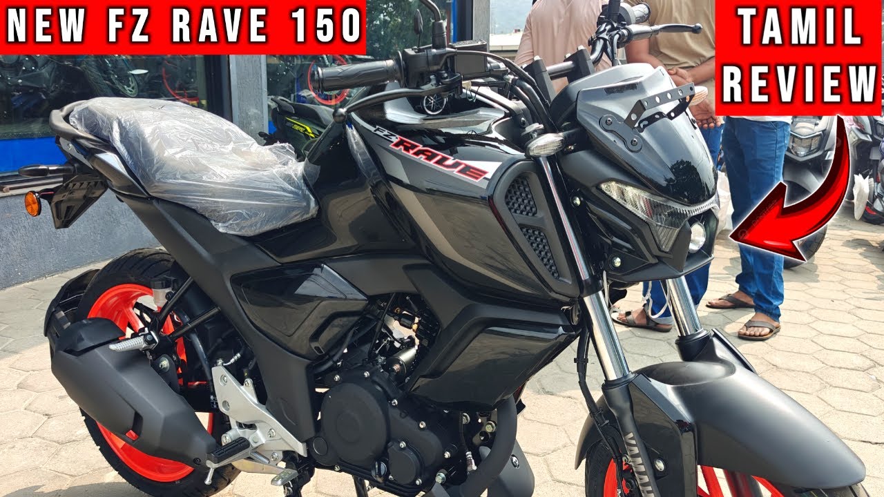 All New Yamaha FZ-RAVE 150 Bike Detailed Review In Tamil 💥 Price 1.53 ...
