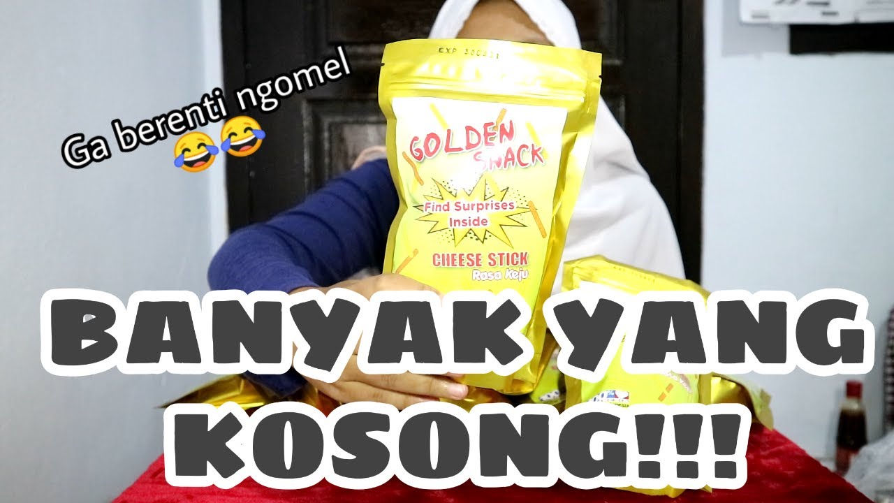 GOLDEN SNACK MAHAL BANGET!! | CIKI BERHADIAH UANG - YouTube