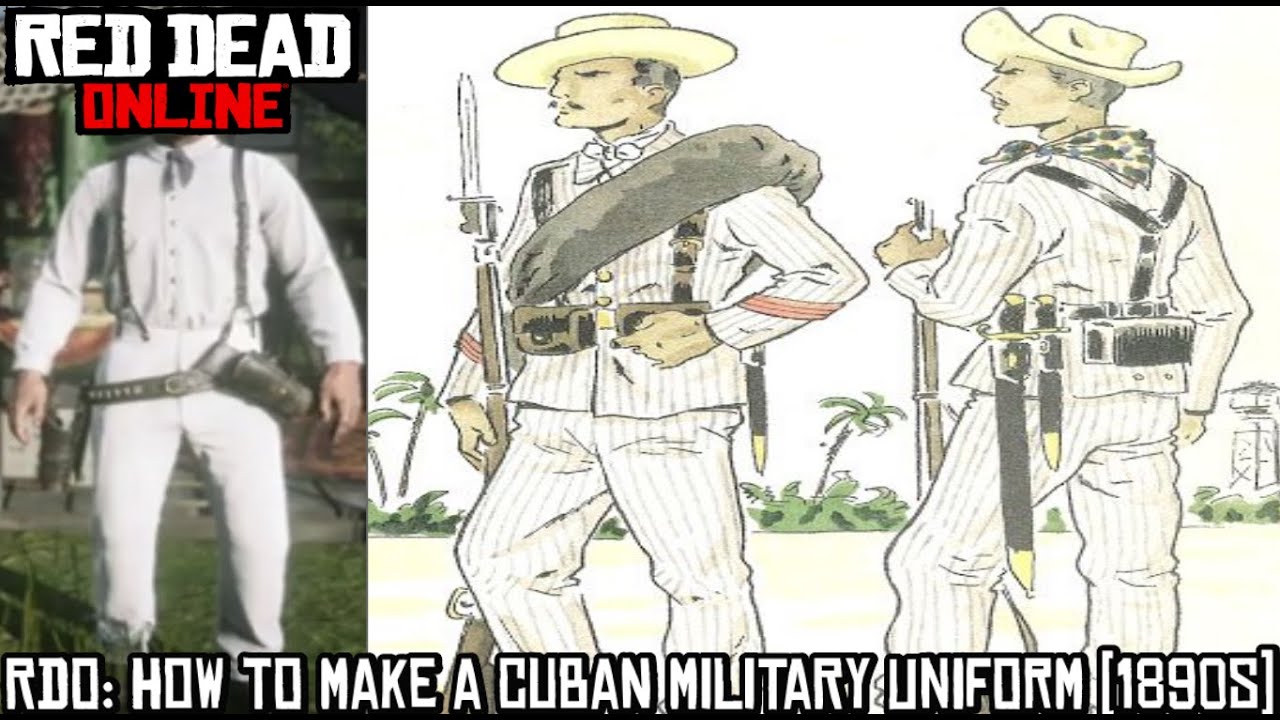 RDO: How to Make a Cuban Military Uniform (1890s) - YouTube
