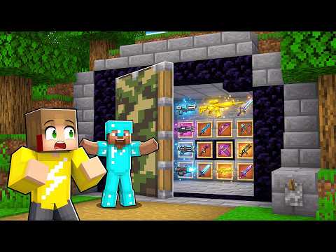 Geheime Wapen Bunker Maken In Minecraft (Survival)