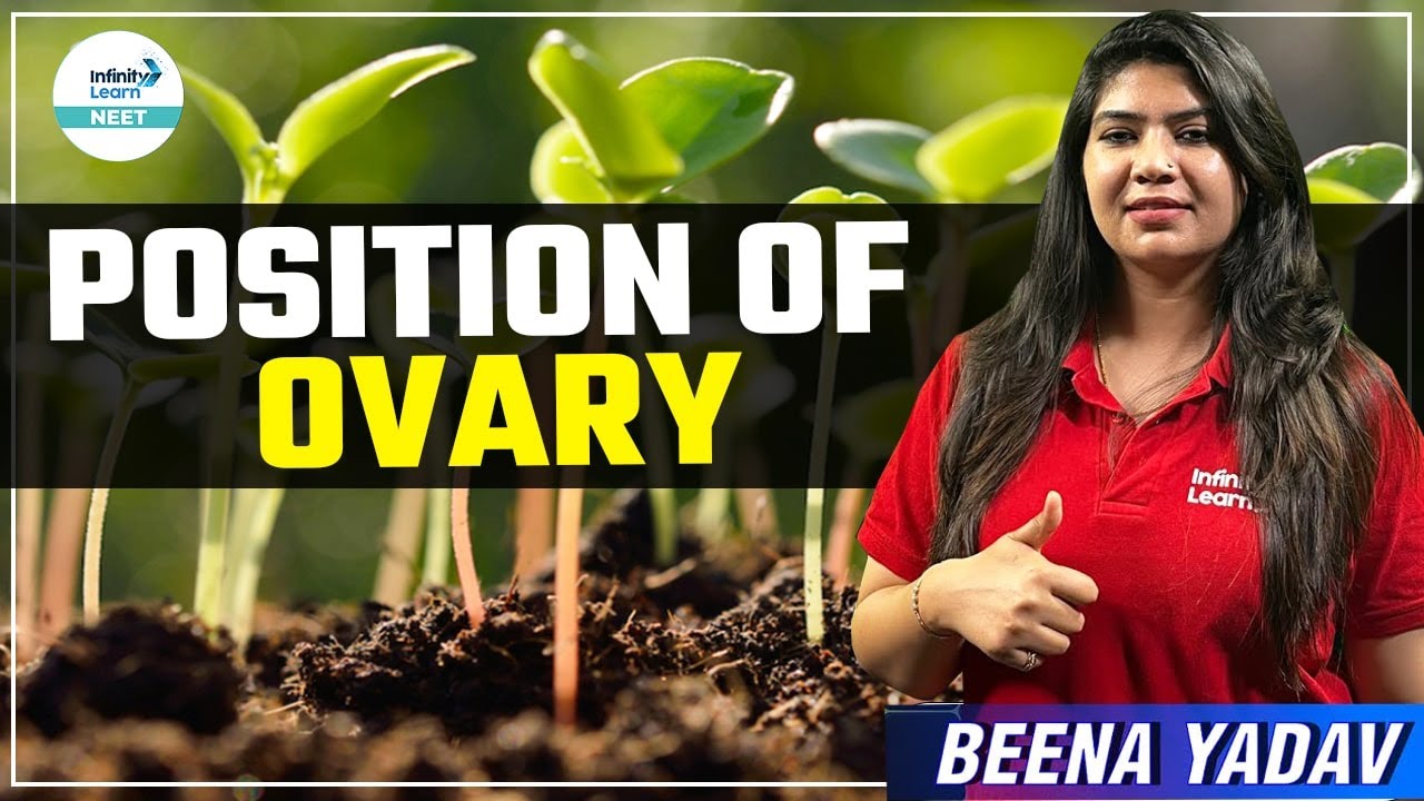 Position of Ovary || #ShortLecture || #NEET Botany || Beena Yadav ...