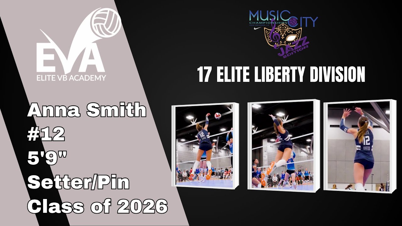 Anna Smith-2026 Setter/Pin Conway Ar Elite Volleyball Academy - YouTube