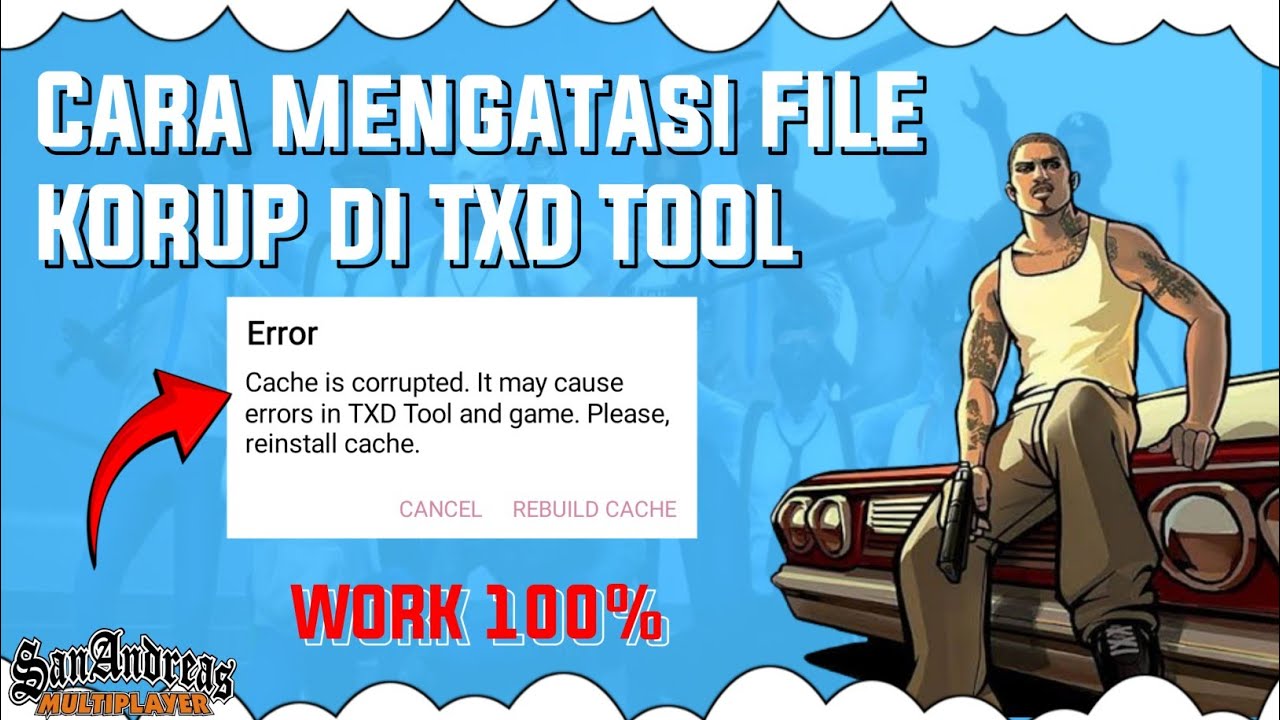 TUTORIAL FIX FILE CORRUPTED || GTA SAMP ROLEPLAY & GTA SAN ANDREAS ...