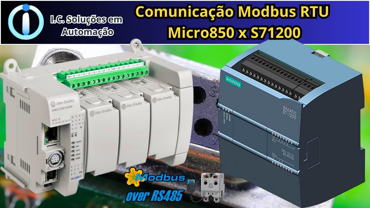 Como Configurar Modbus RTU entre Micro850 e S7-1200 – Integração ...