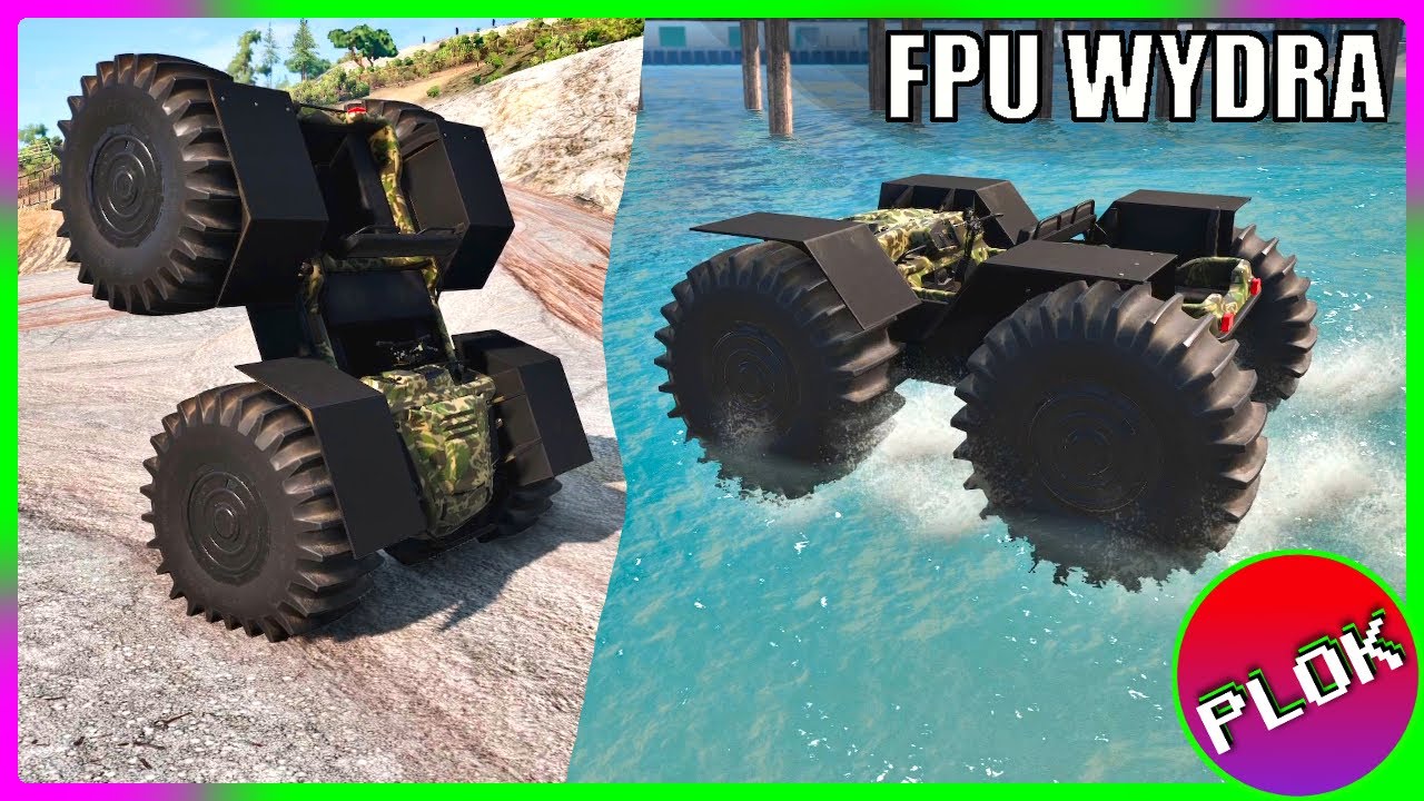 FPU Wydra is the Amphibious WHEELIE KING! - BeamNG.drive v0.27 Update ...