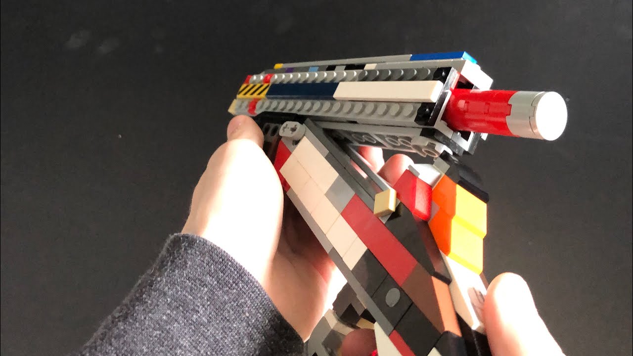 Lego Custom Shotgun (Shell Ejecting) - YouTube