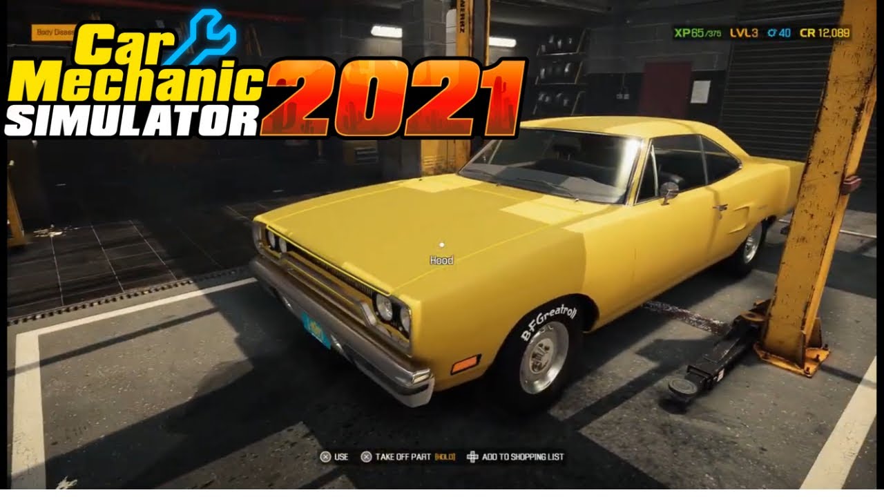 Working On A Old Classic Car In Car Mechanic Simulator 21 - YouTube