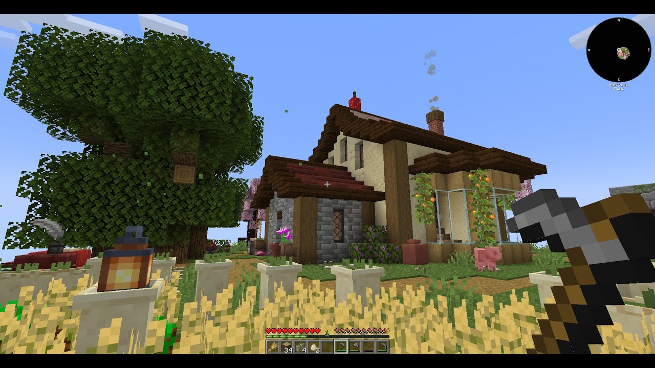 EP.1 - Normal Play Survival + Creative in MIneCraft - Java - ATM9 To ...