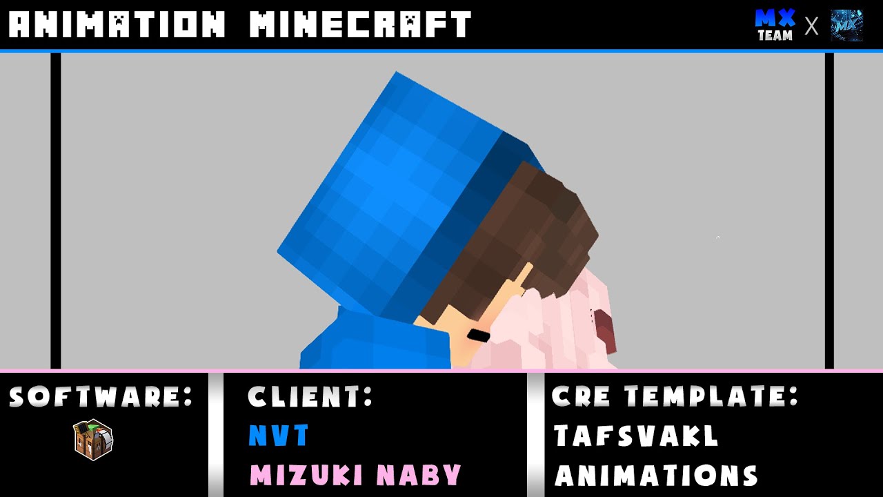 #32 Animation Minecraft Mine Imator : NVT & mizuki naby (Template By ...