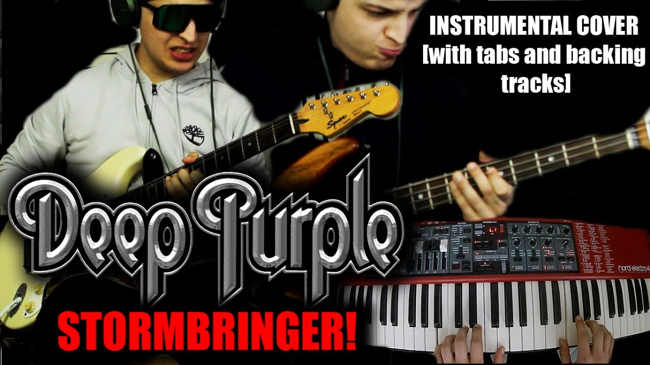 STORMBRINGER (Deep Purple Guitar/Bass/Keys Cover) [FREE TABS AND ...