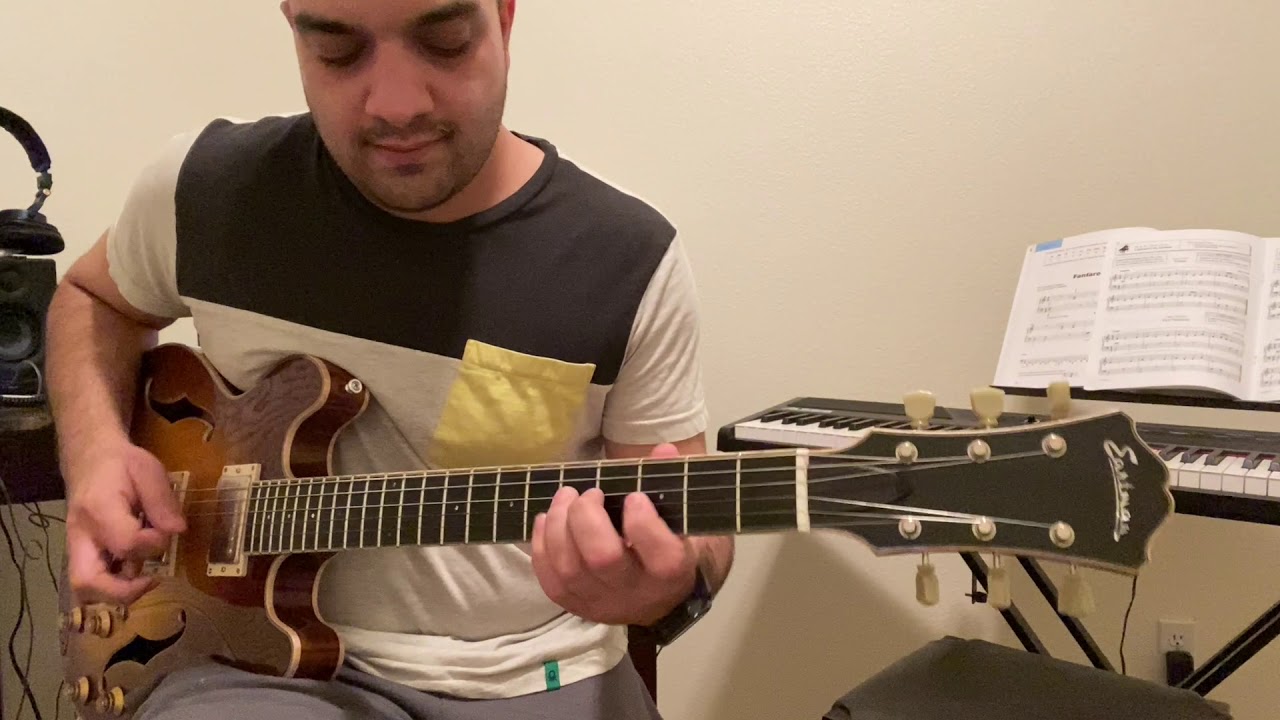 Eastman T184MX | Sandu with Joe Pass Blues - YouTube