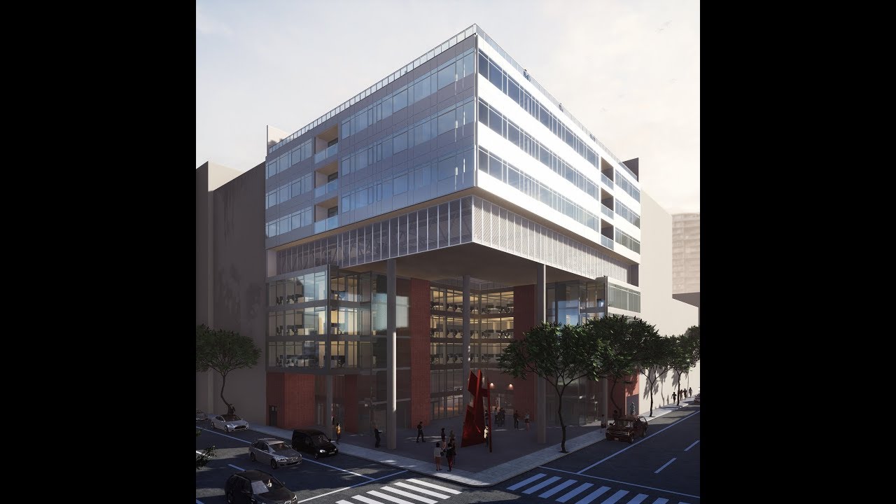 Office + Residential building - Twinmotion - YouTube