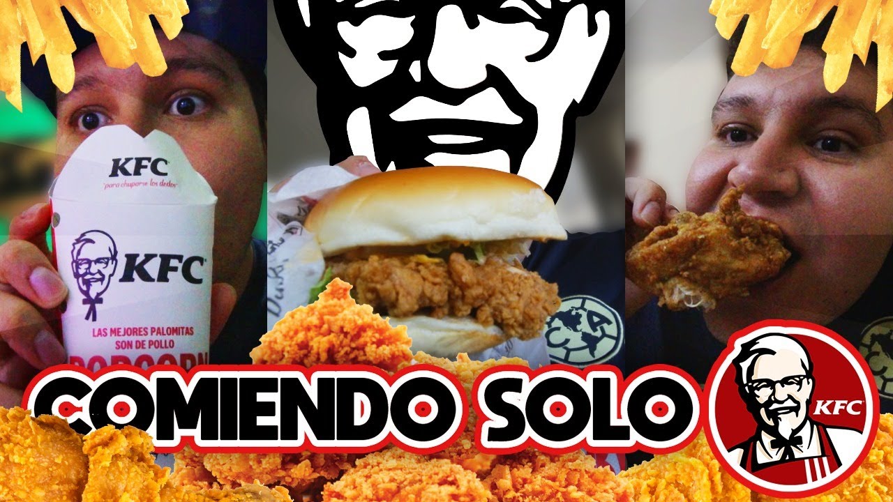 UN DÍA COMIENDO SOLO KFC - YouTube