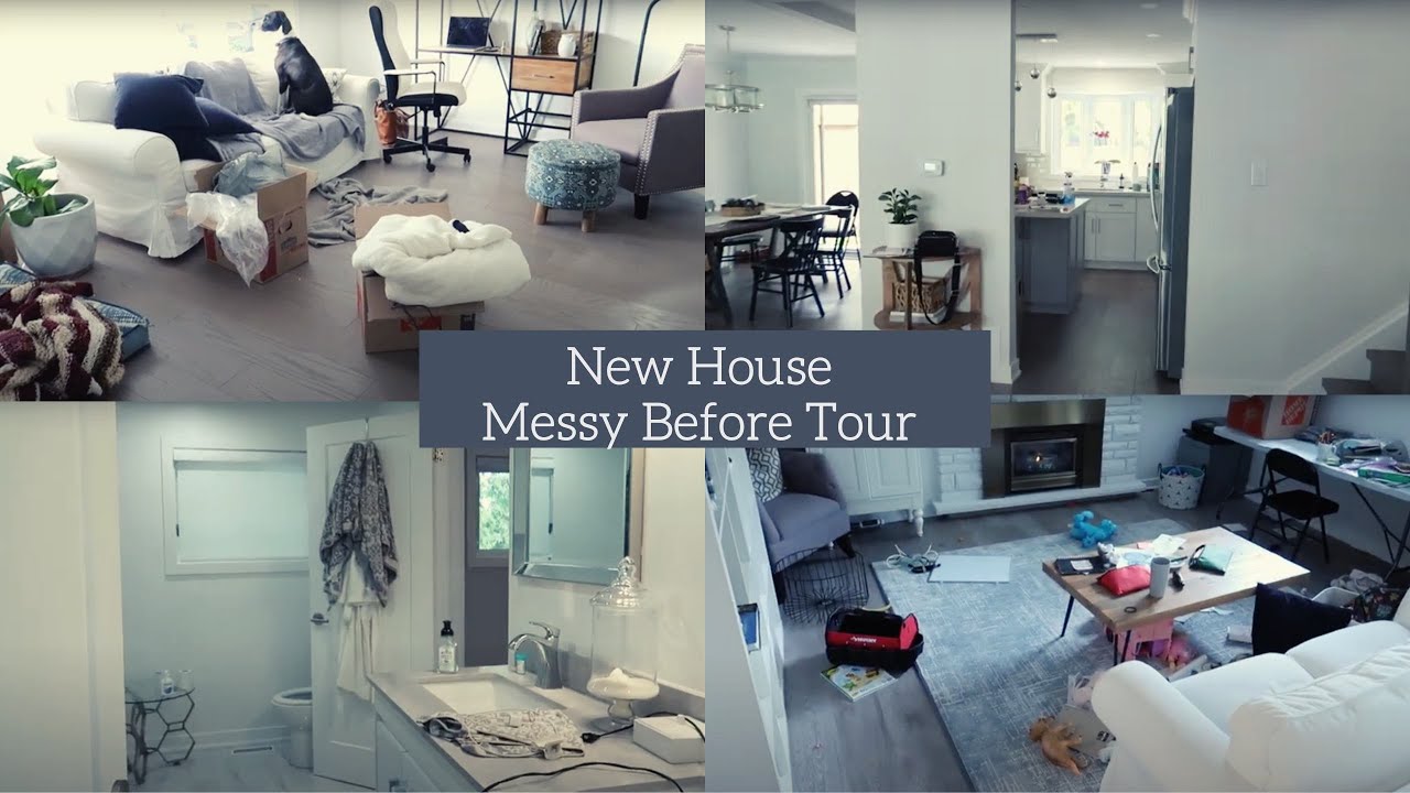 New House Tour | Messy | Before - YouTube
