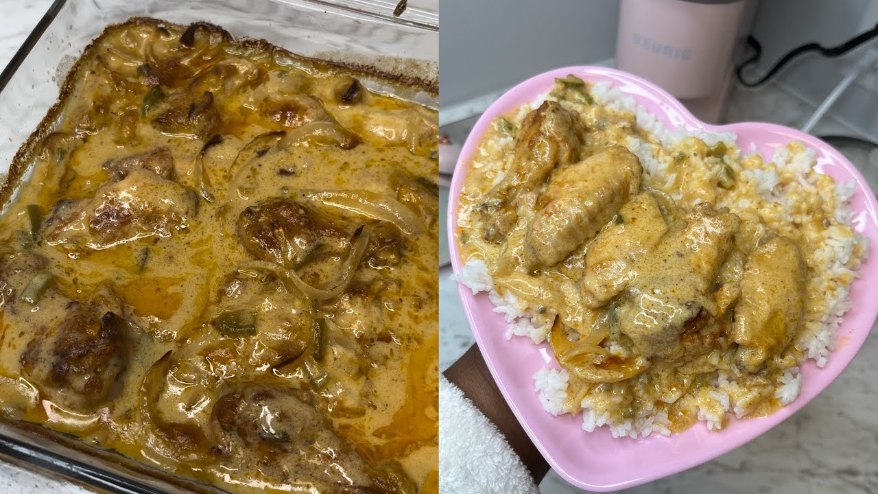SMOTHERED CHICKEN WINGS RECIPE | EASY RECIPE - YouTube