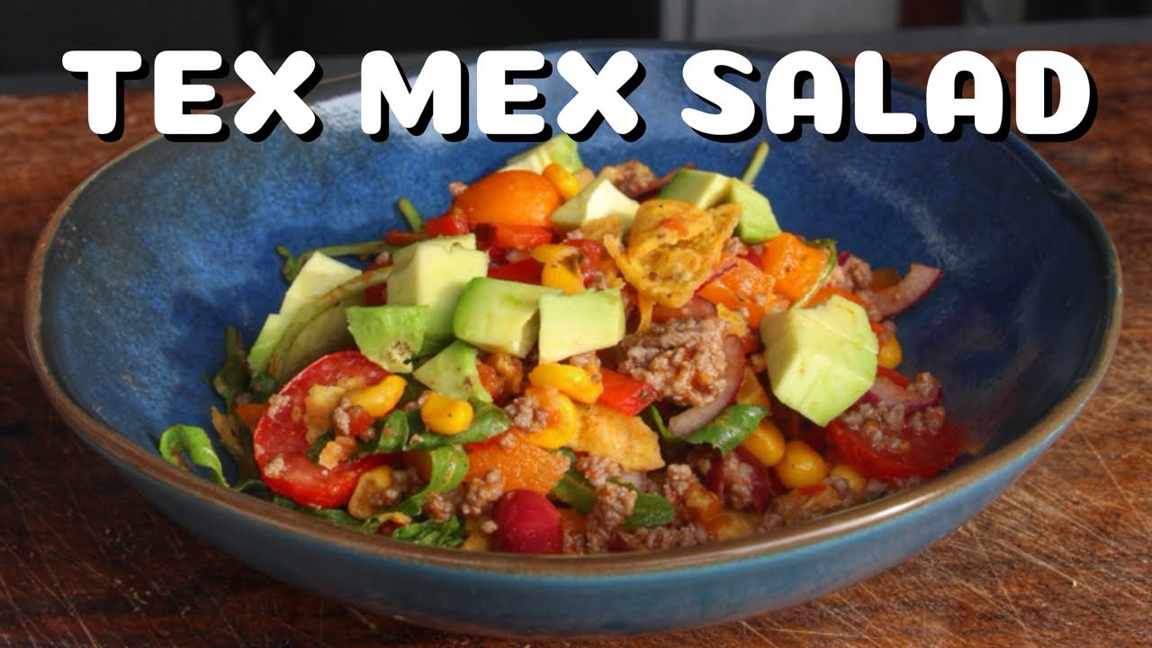 TEX MEX meat salad - the delicious SIDE that easily serves as a MAIN ...