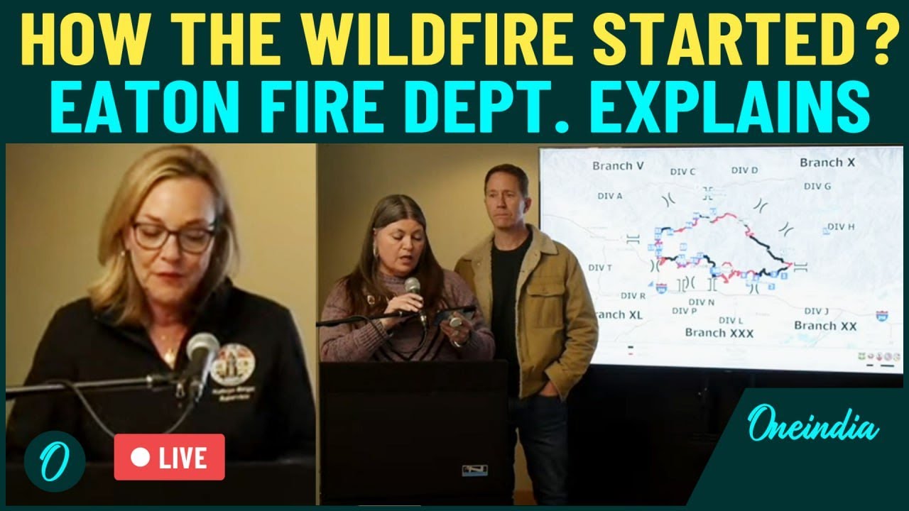 Eaton Fire LIVE Updates: Community Meeting for California Wildfire ...