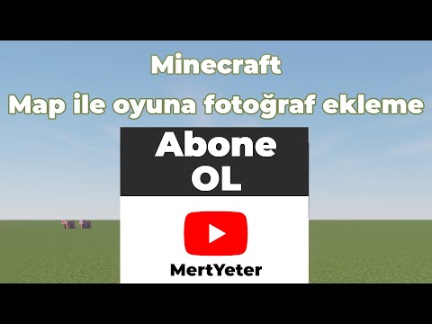 Minecraft Map İle Fotoğraf Ekleme